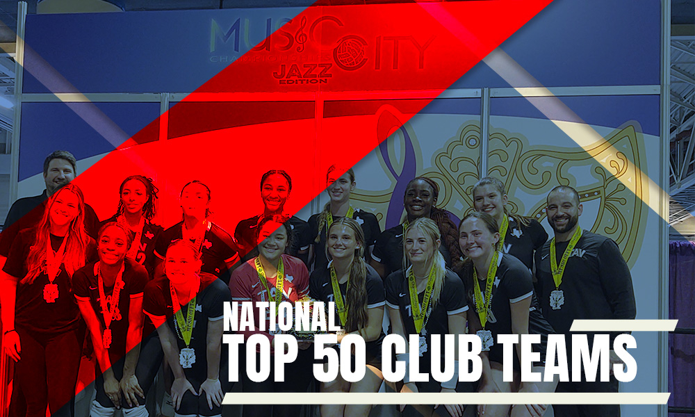 Top 50 15's Club Rankings (March) | Club Volleyball - PrepVolleyball.com
