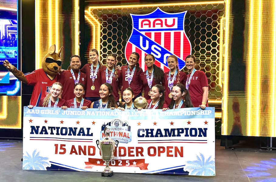 AAU Junior National Volleyball 15 Open Championship Recap | Club ...