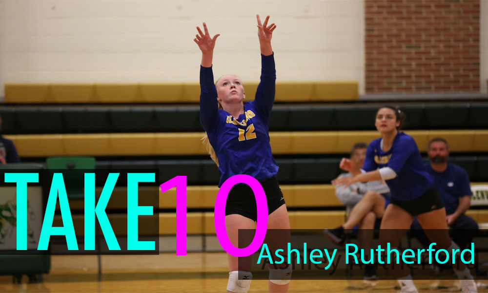 "Take 10" with Ashley Rutherford | High School Volleyball ...
