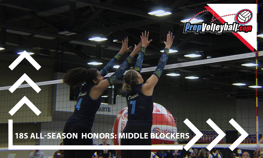 18s All-Season Honors: Middle Blockers | Club Volleyball ...
