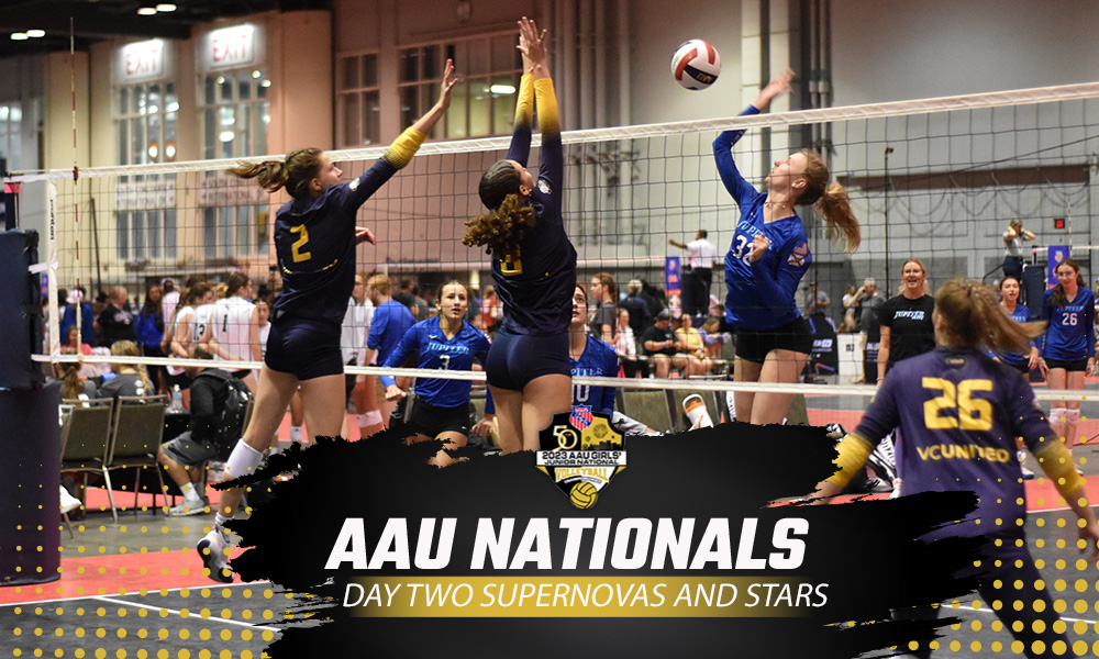 AAU Nationals: 15 Open Day Two Supernovas and Stars | Club Volleyball ...